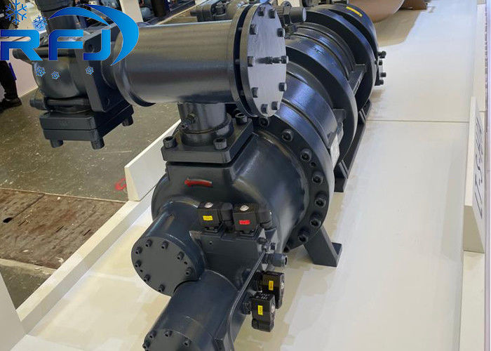 R134A R507A Refrigerant Screw Type Compressor Refrigeration Condensing Unit