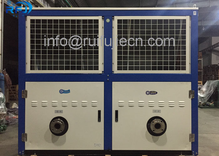 44hp V Type Compressor Semi Hermetic Condensing Unit For Industrial ...