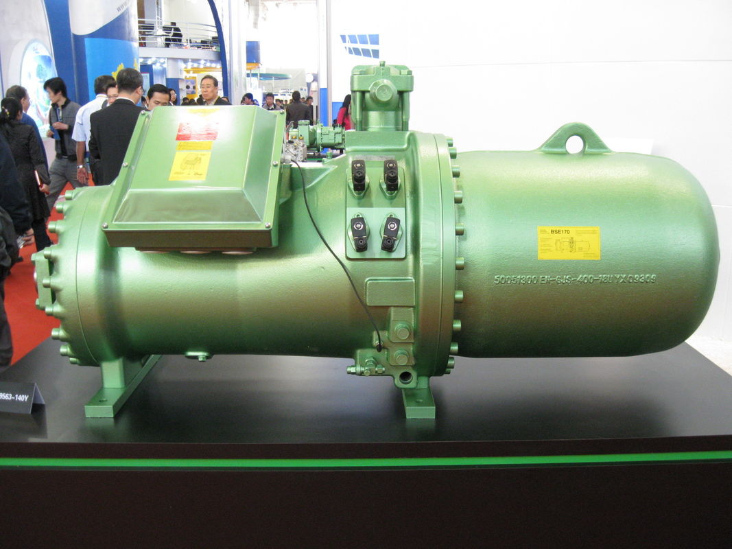 Green And Big Screw Compressor With R-22 R-134a R407C , CSW7583-100(Y)