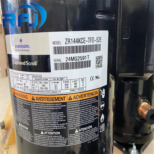 Copeland Scroll Compressor ZR Series Optimized for High and Medium ...