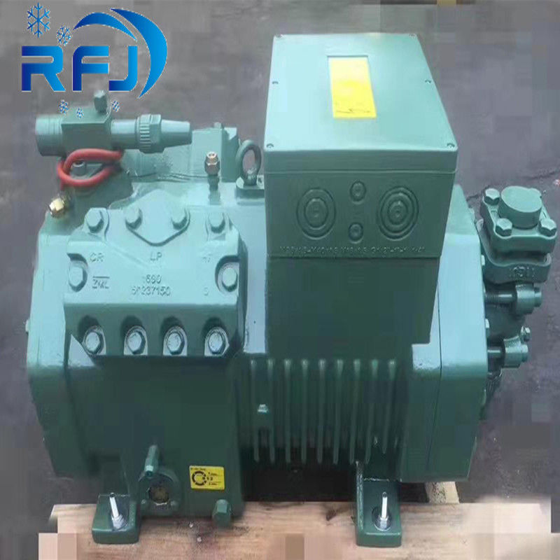 Semi Hermetic Piston Compressor 2 HP 1 Cylinder 2FES-2Y For Cold Room
