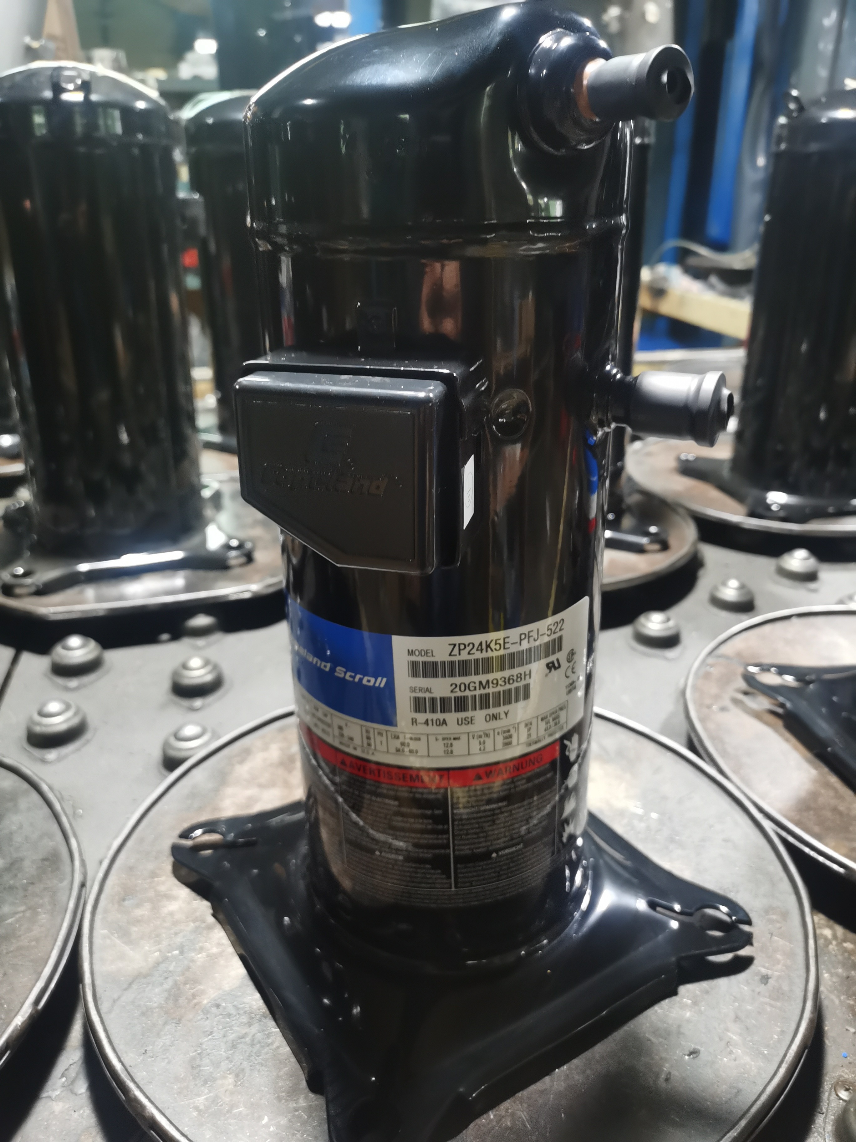 380V Copeland Scroll Compressor ZB15KQE-TFD-558 2HP 3Phase Copeland ...