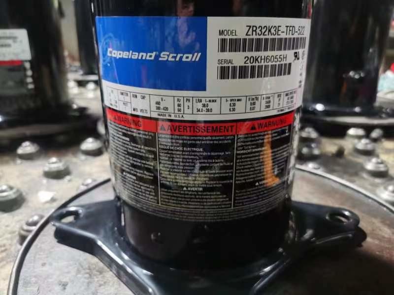 12HP R22 Oil Copeland AC Compressor Hermetic Scroll Compressor ZB88KQ ...