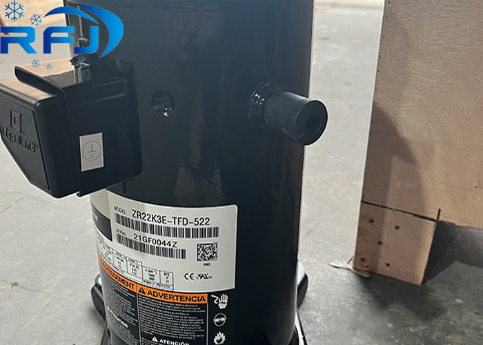 ZR Series Scroll Compressor Copeland 1.8~5.7HP Refrigeration Equipment ...