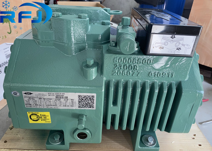 2CES-3Y Piston Green Semi Hermetic Refrigeration Compressors 2HP 380 ...