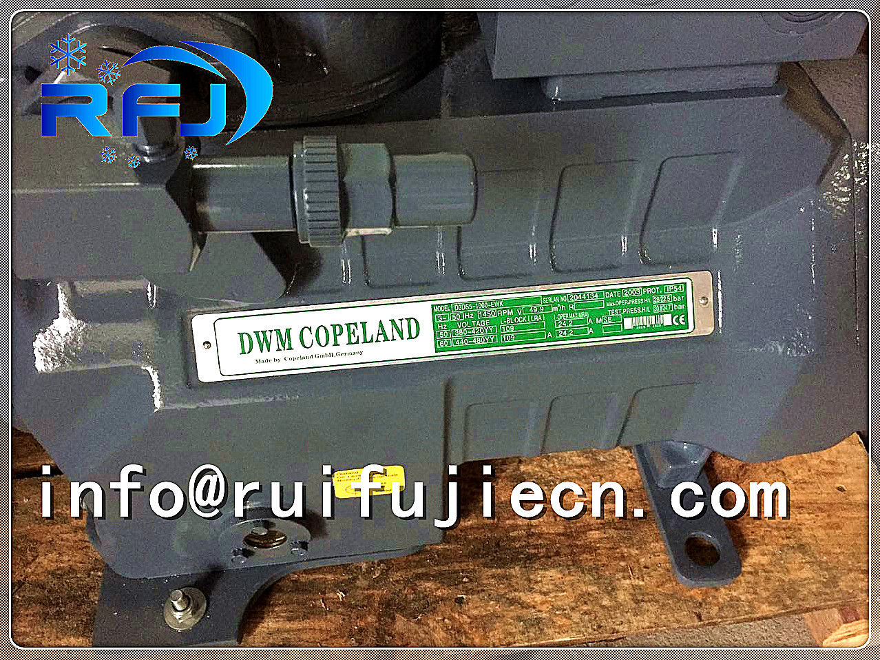 DWM Semi Hermetic Refrigeration Compressor Copeland Copelametic ...
