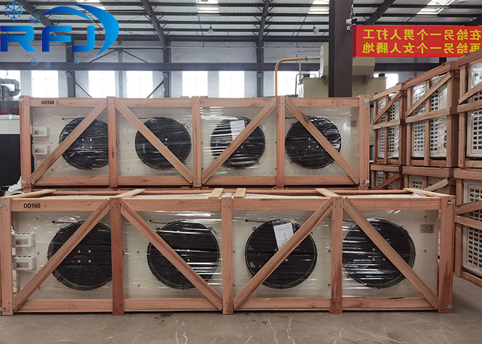 D Series Four-Fan Overhead And Side-Mounted Air Cooling Evaporator For ...