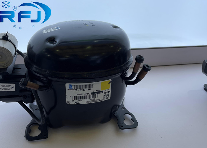 R134a TCW410Y-FZ7C Hermetic Piston Refrigeration Compressor 220-240V ...