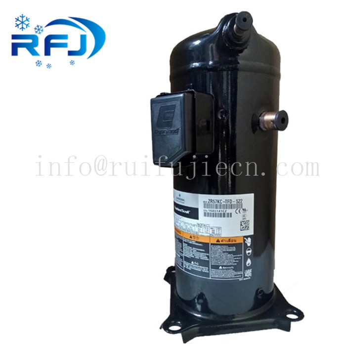 ZF Electric Scroll Compressor , Industrial Refrigeration Compressor ...