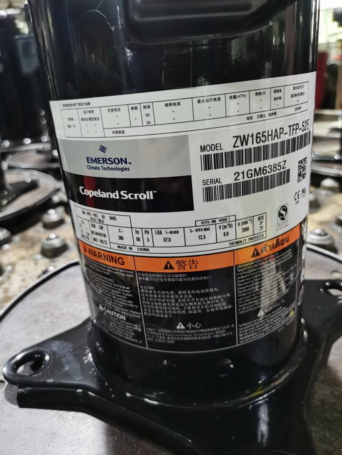 Refrigeration Scroll Type AC Compressor 7HP 50Hz 3Phase Copeland ...
