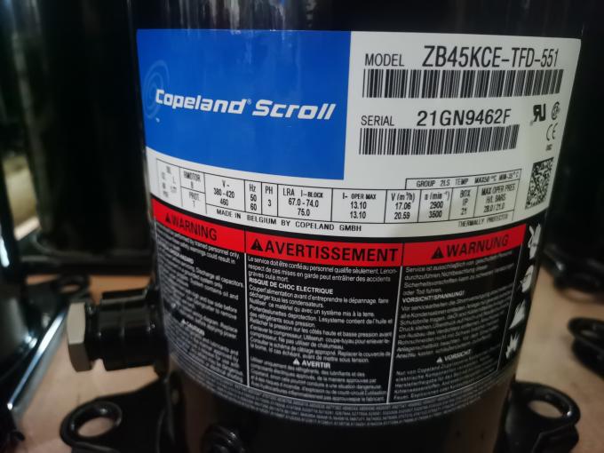 12HP Copeland Scroll Compressor ZP144KCE-TFD ZP Series Air Conditioner ...