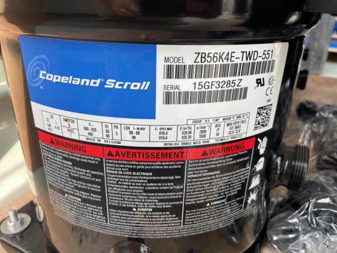 ZP144KFE-TFD Hermetic Scroll Compressor 12HP Copeland Refrigerator ...