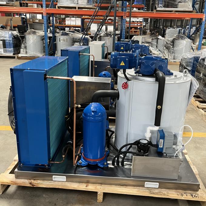 What is the working principle and characteristics of Flake Ice Machine?