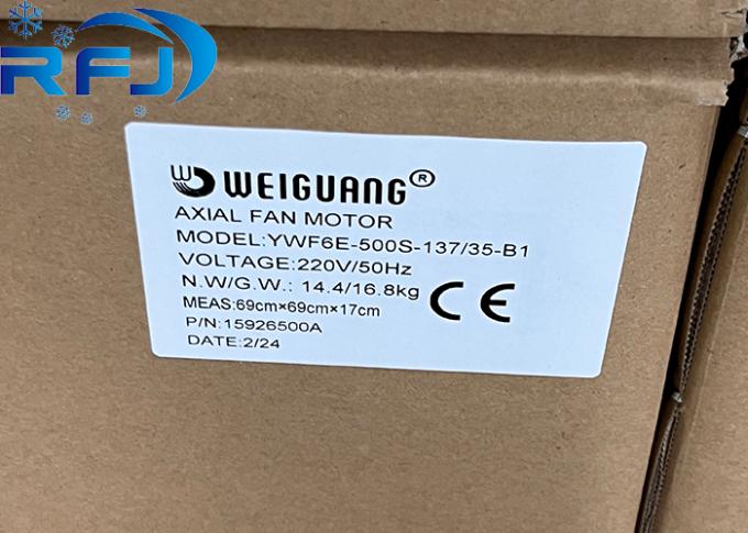 230W Weiguang Axial Fan Motor YWF6E-500S-137/35-B1 220V/50Hz