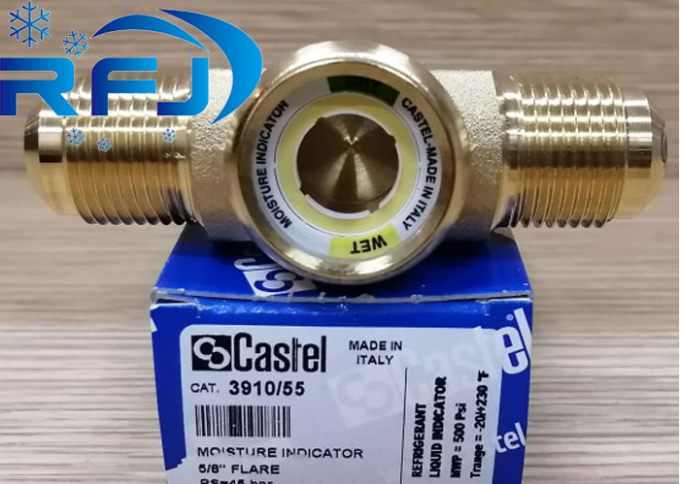 Castel Code No 034G2601 Liquid ＆ Moisture Indicators Ports for Compressors